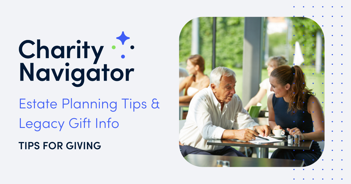 Estate Planning | Charity Navigator