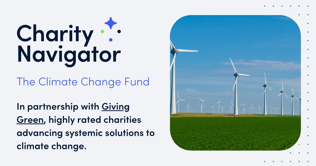 Climate Change Fund Methodology | Charity Navigator
