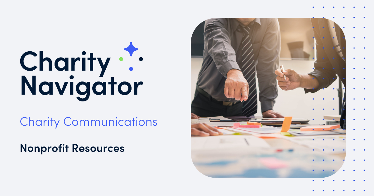 Charity Communications | Charity Navigator