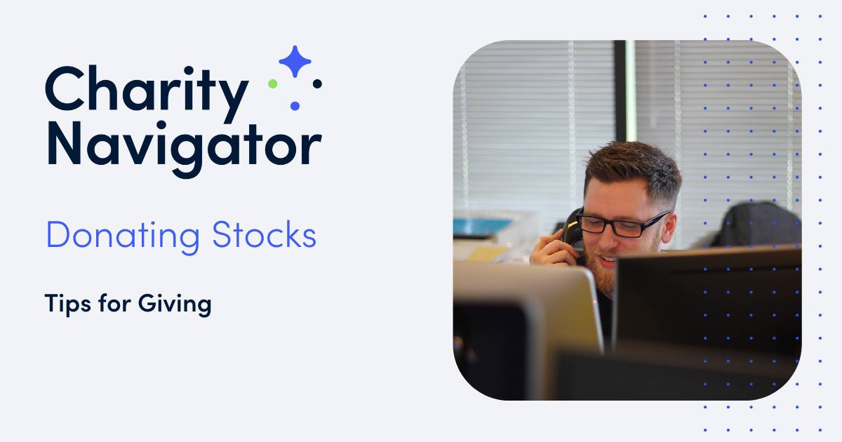 Donating Stocks | Charity Navigator