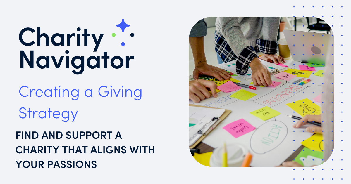 Creating a Giving Strategy | Charity Navigator