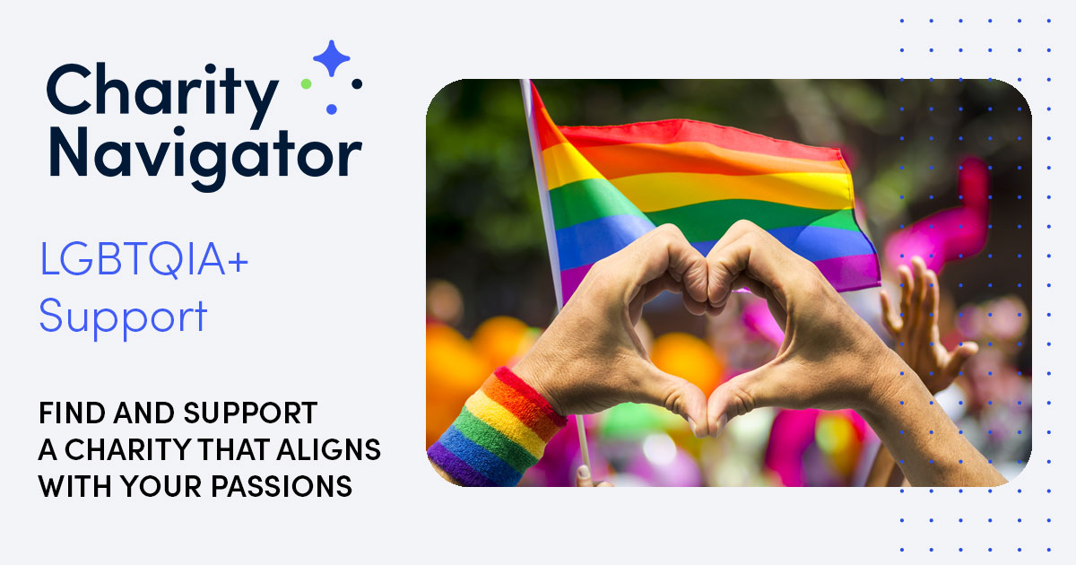 LGBTQIA+ Community Support | Charity Navigator