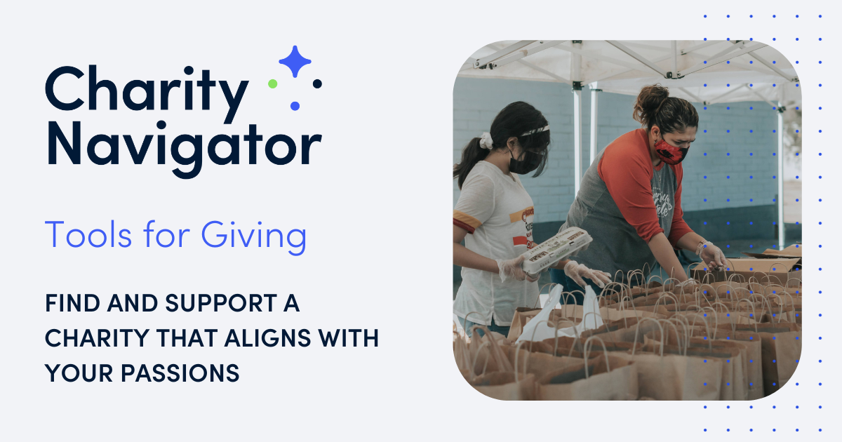 Tools for Giving to Charity | Charity Navigator
