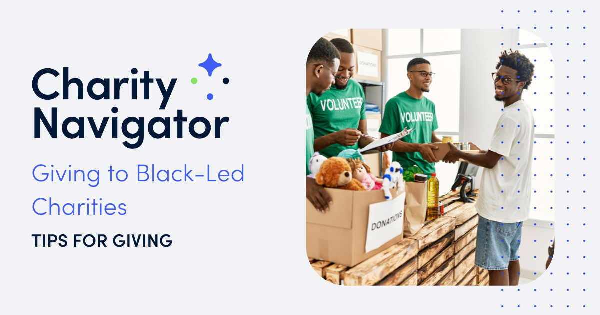 Why Give Black? | Charity Navigator